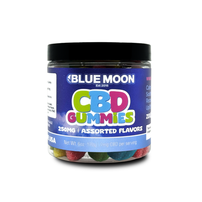 CBD Gummies – 12oz 500mg - Blue Moon Hemp