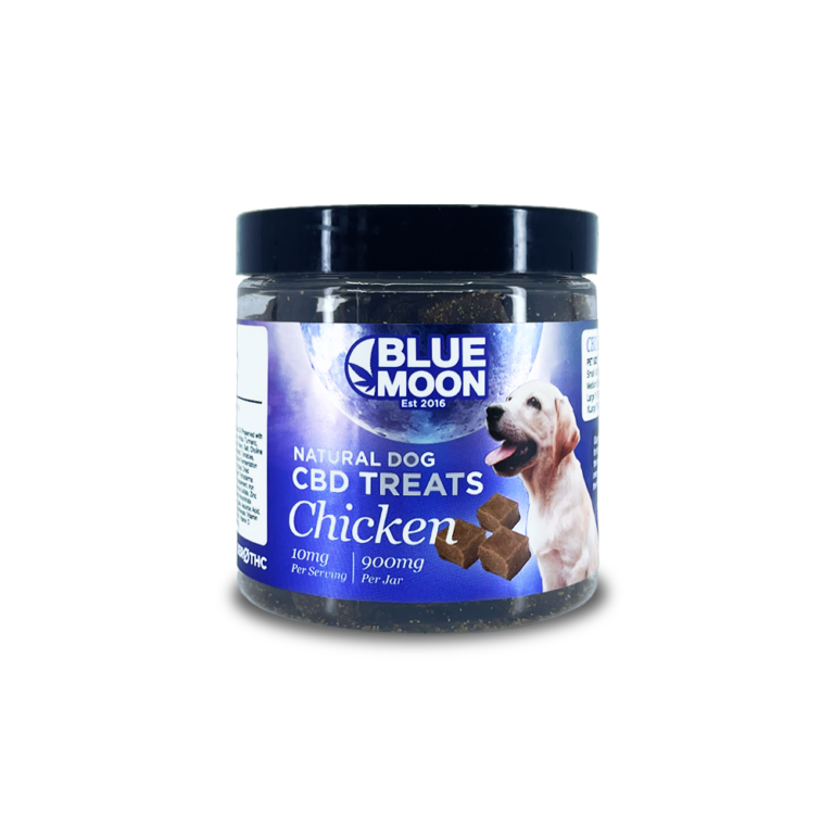CBD Chicken Dog Treats 900mg - Blue Moon Hemp
