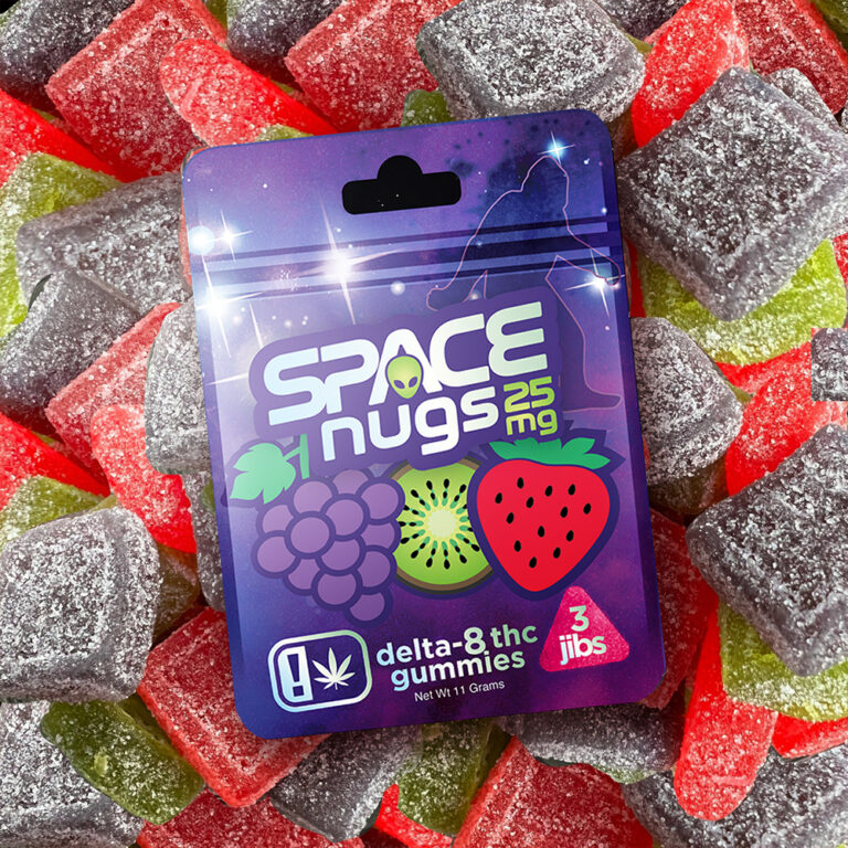 Space Nugs Fruit Delta 8 THC Gummies 75mg - Blue Moon Hemp