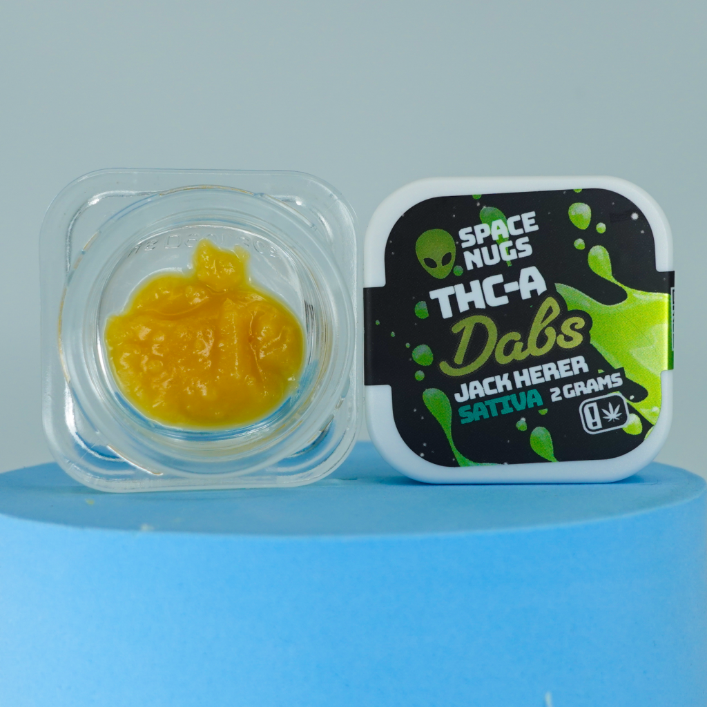Space Nugs Jack Herer THC-A Dab – 2 Grams - Blue Moon Hemp